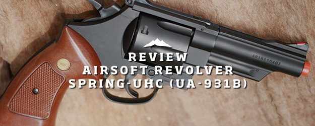 Airsoft Revolver Spring UA-931B da UHC – REVIEW | Blog VentureShop